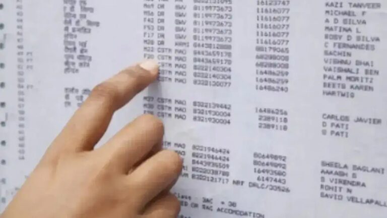 Train Reservation Chart in Indian Railways | Beginner’s Guide