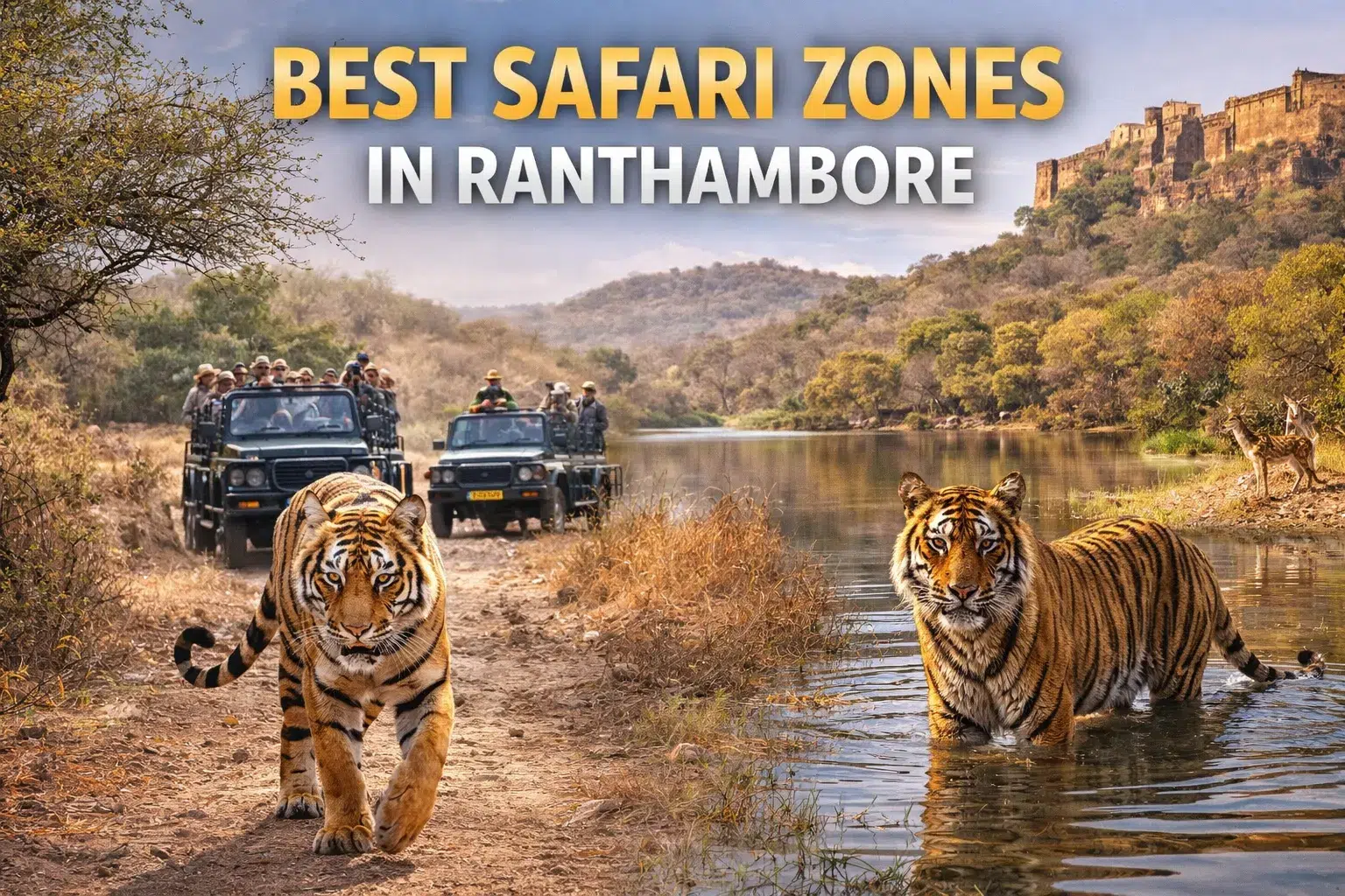 Best Safari Zones in Ranthambore (Simple Zone Guide + What to Expect ...