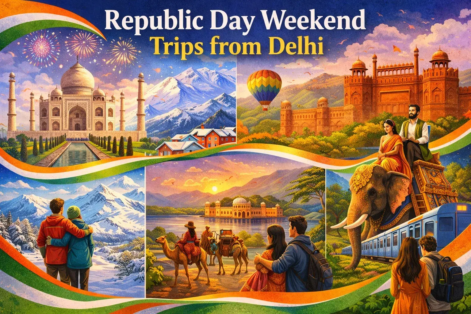 Republic Day 2026 Long Weekend Trips from Delhi (3–4 Days) | Best ...